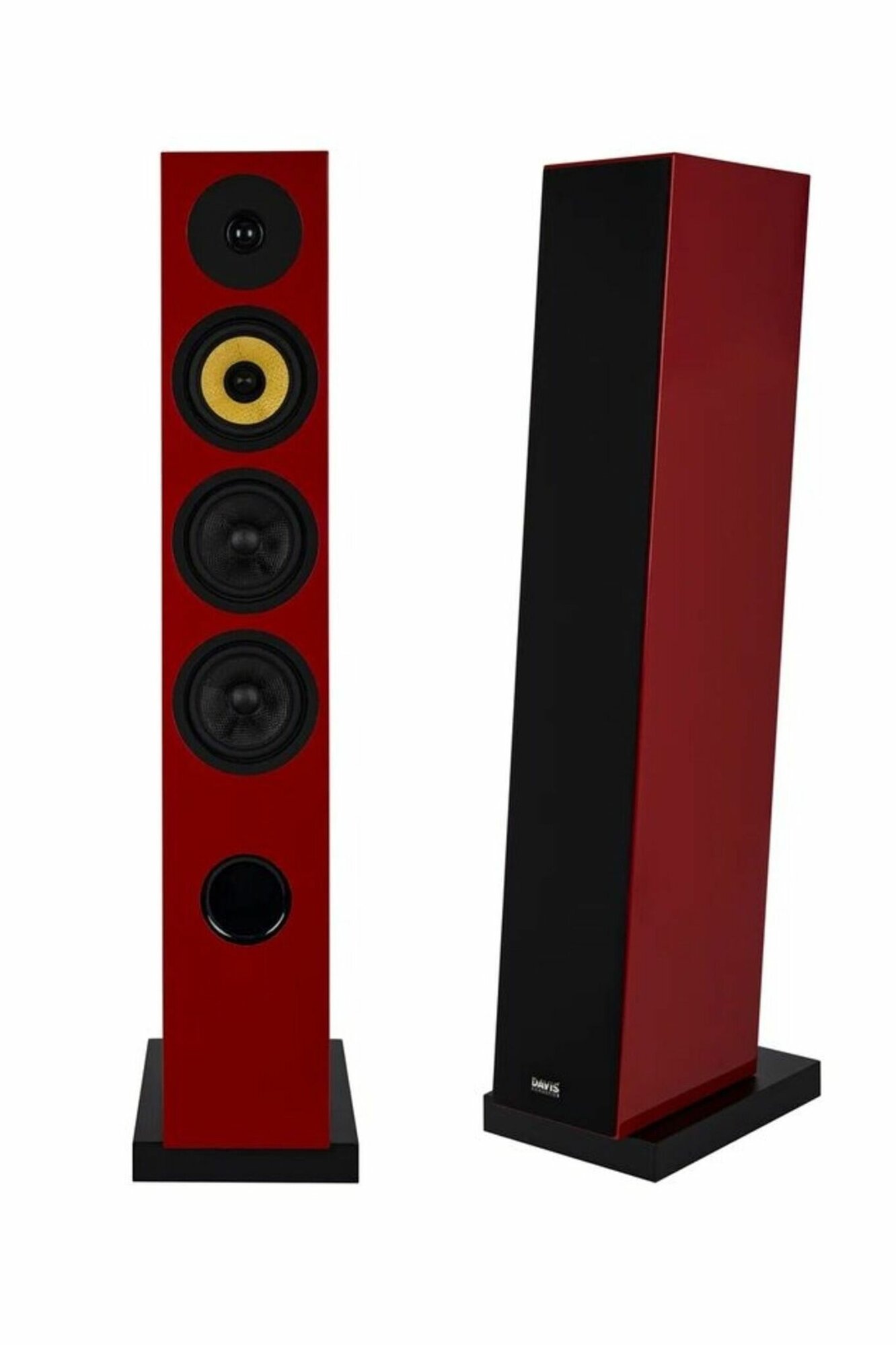Напольная акустика Davis Acoustics Courbet 5 (красный)