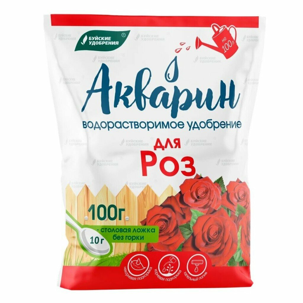 ВРУ для роз 100г Акварин (NPK-13:5:25) 5/20 БХЗ