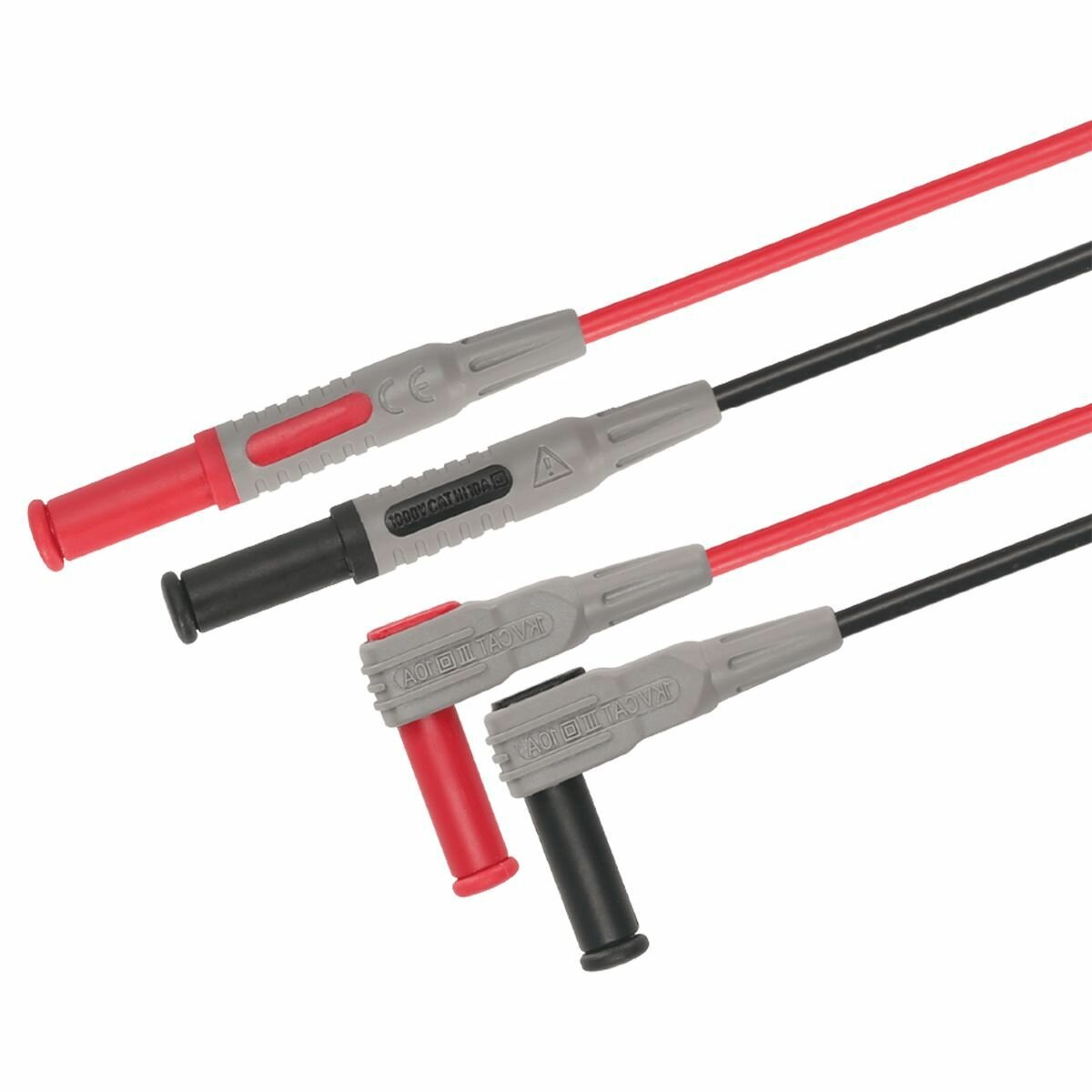 Комплект соединительных проводов RGK TW-01 для цифровых мультиметров, 100 см, 10 А