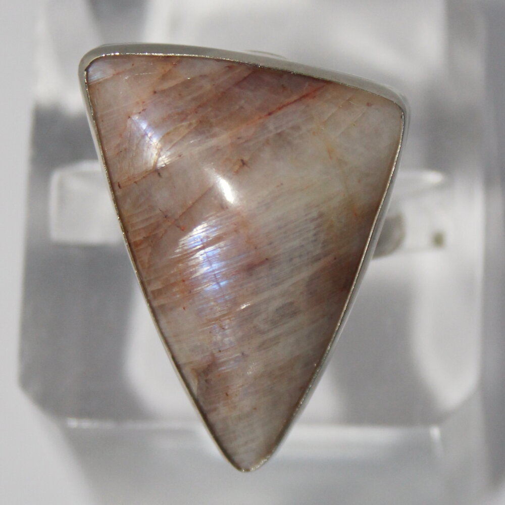 Кольцо-кулон, лунный камень