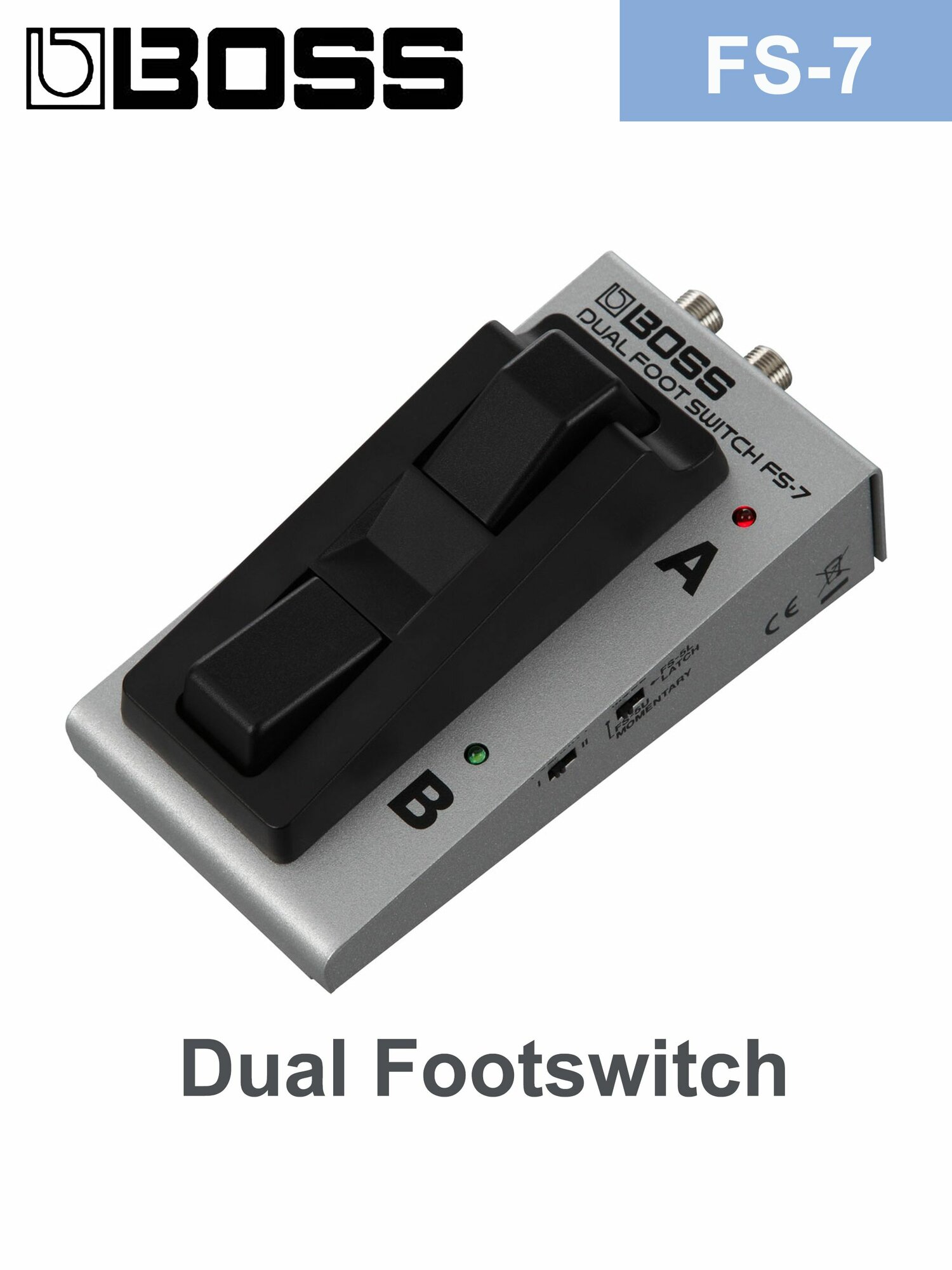 BOSS FS-7 Ножной переключатель Электрогитара Эффект KATANA Контроллер усилителя Аксессуары для гитары
