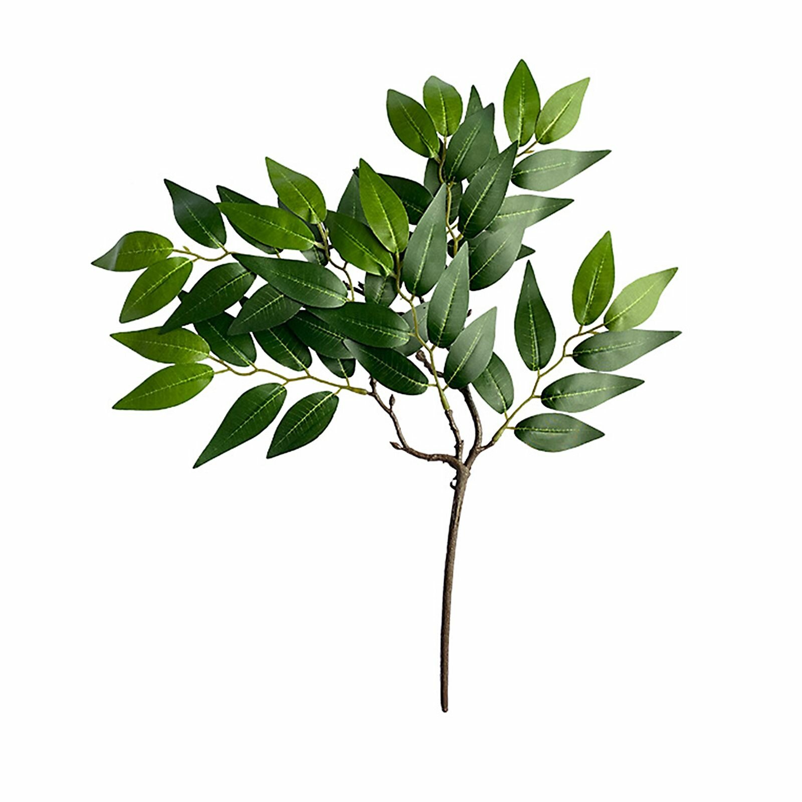 Листья эвкалипта Искусственная зелень для ваз, тип А. Имитация листьев эвкалипта с реалистичной текстурой и цветом, идеально подходит для домашнего декора.