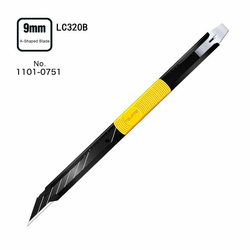 TAJIMA, мини-нож, ремешок художника 2 x 9 мм широкие лезвия из нержавеющей стали A-Style и прочный режущий инструмент с кнопкой 1101-0751