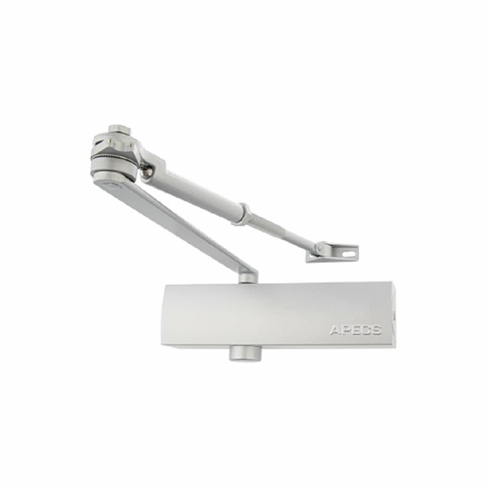 Дверной доводчик APECS DC-40.5/1250/125-F-DA-BC-A4-SL