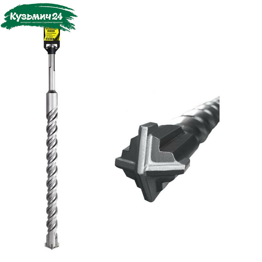 Бур Гранит SDS-MAX 40х570/450 мм Quadro-X 840570