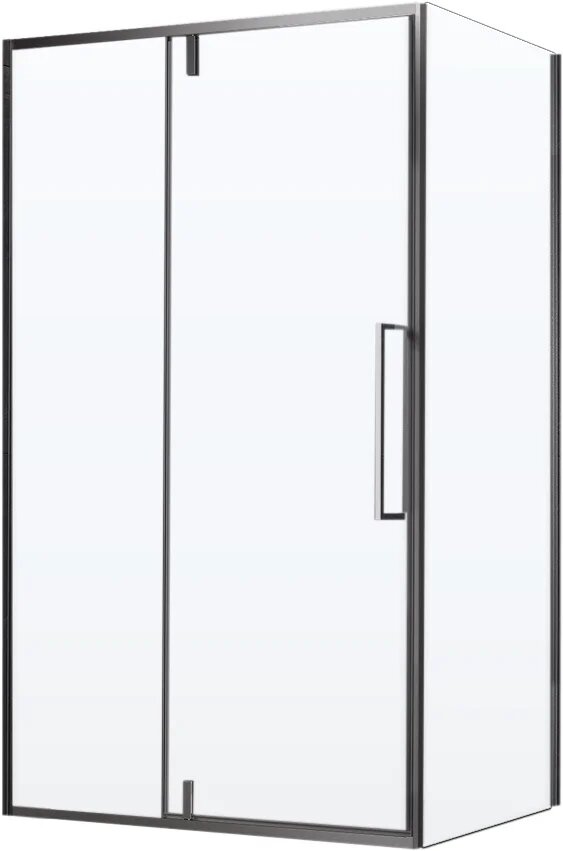 Душевой уголок Vincea Слим-Н (Slim-N) VSR-4SNP9010CLGM без поддона, стеклянный, 100x90, с распашными дверями, прямоугольный, итальянский