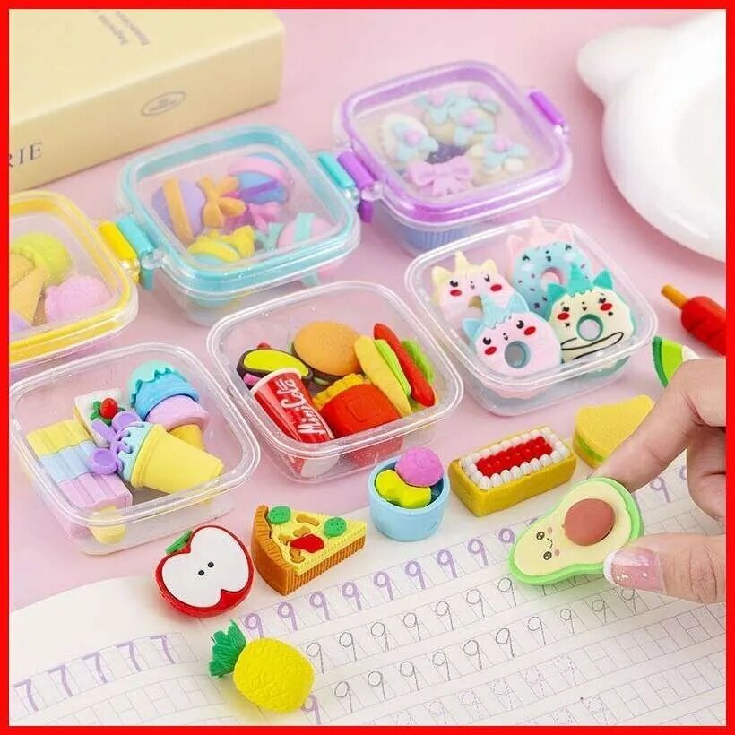 Отличный набор ластика для студентов