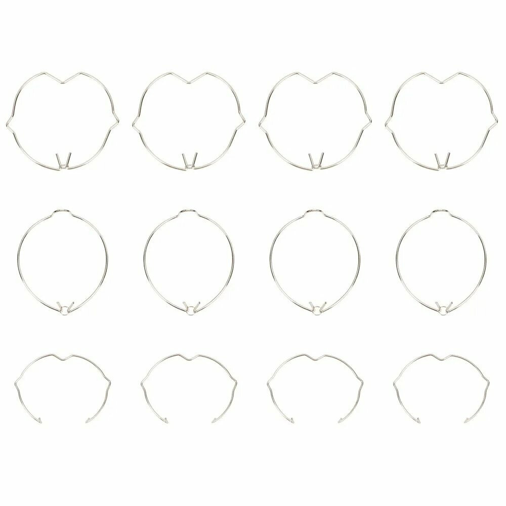 Клипсы Для Ламп Mr11 И Mr16 Из Надёжного Металла 30 Штук Серебристые 5.00X5.00X0.10Cm