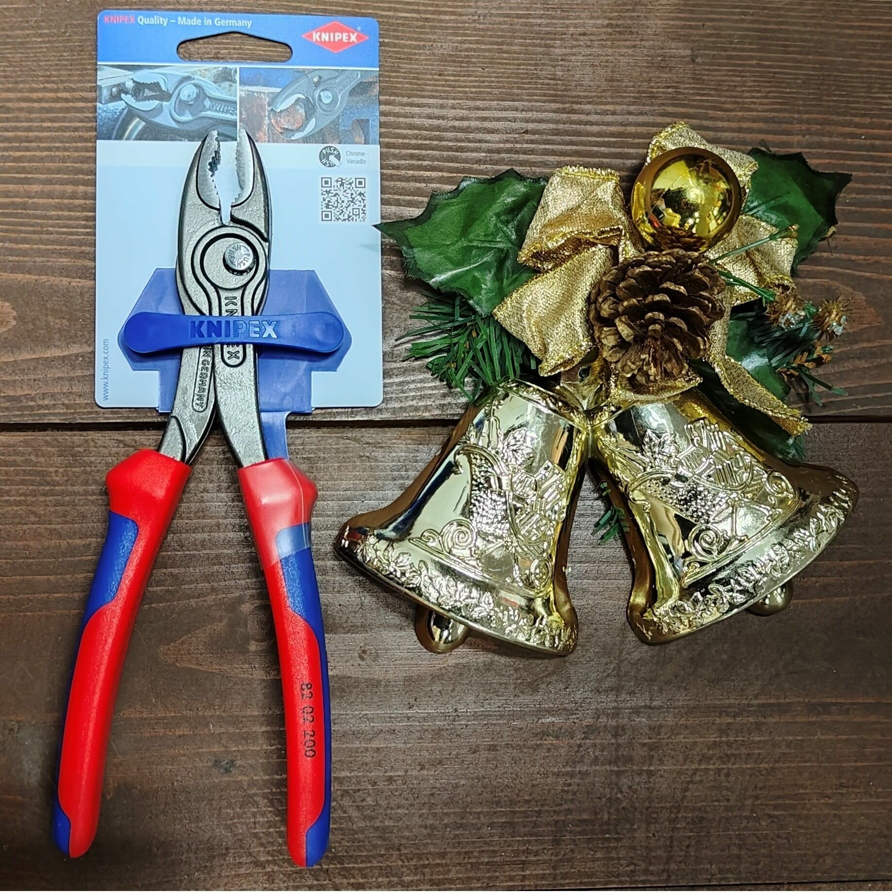 Клещи захватные для скользящих шарниров Twin Grip 8, 4 - 22 мм, длина 200 мм, KN-8202200 /4003773087249