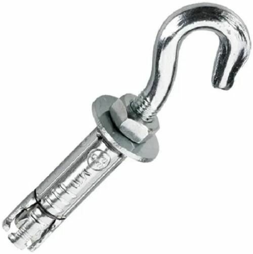 Набор анкеров SORMAT PFG HBF, с крюком, для высоких нагрузок, размер М10х60 мм, 10 шт