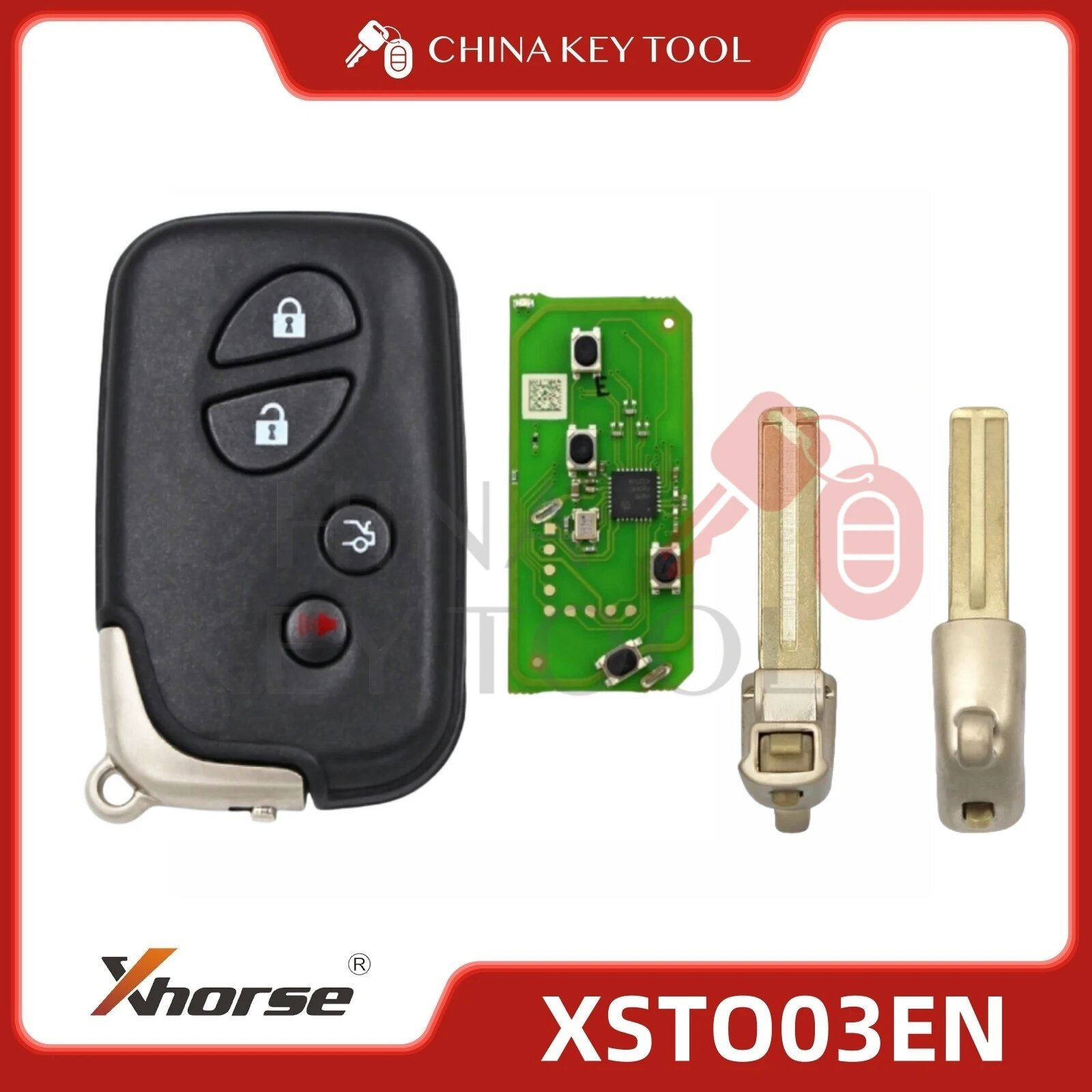 Xhorse XSTO03EN Универсальный Smart Key для Lexus, 4B J Z