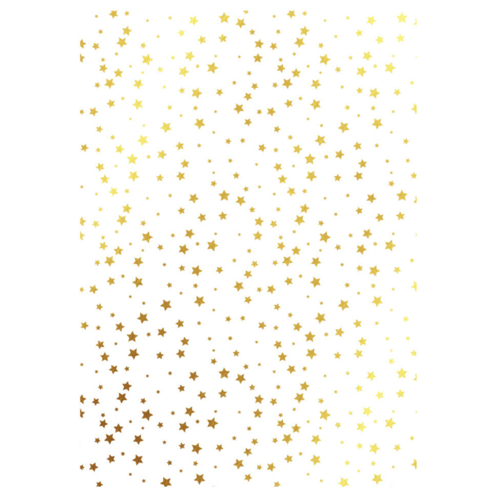 Упаковочная бумага глянц. 70*100см, MESHU "Pattern on white", 80г/м2, 383943
