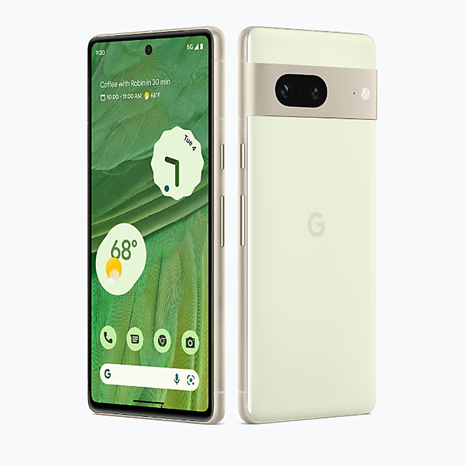 Смартфон Google Pixel 7 5G 8/128Gb lemongrass (желто-зелёный) USA