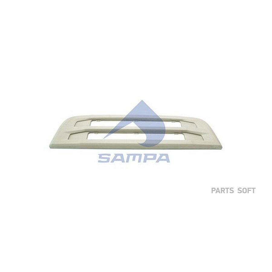 Решетка радиатора SCANIA 6 series, R (h=38см) SAMPA от официального дистрибьютора, SAMPA, артикул 18400318