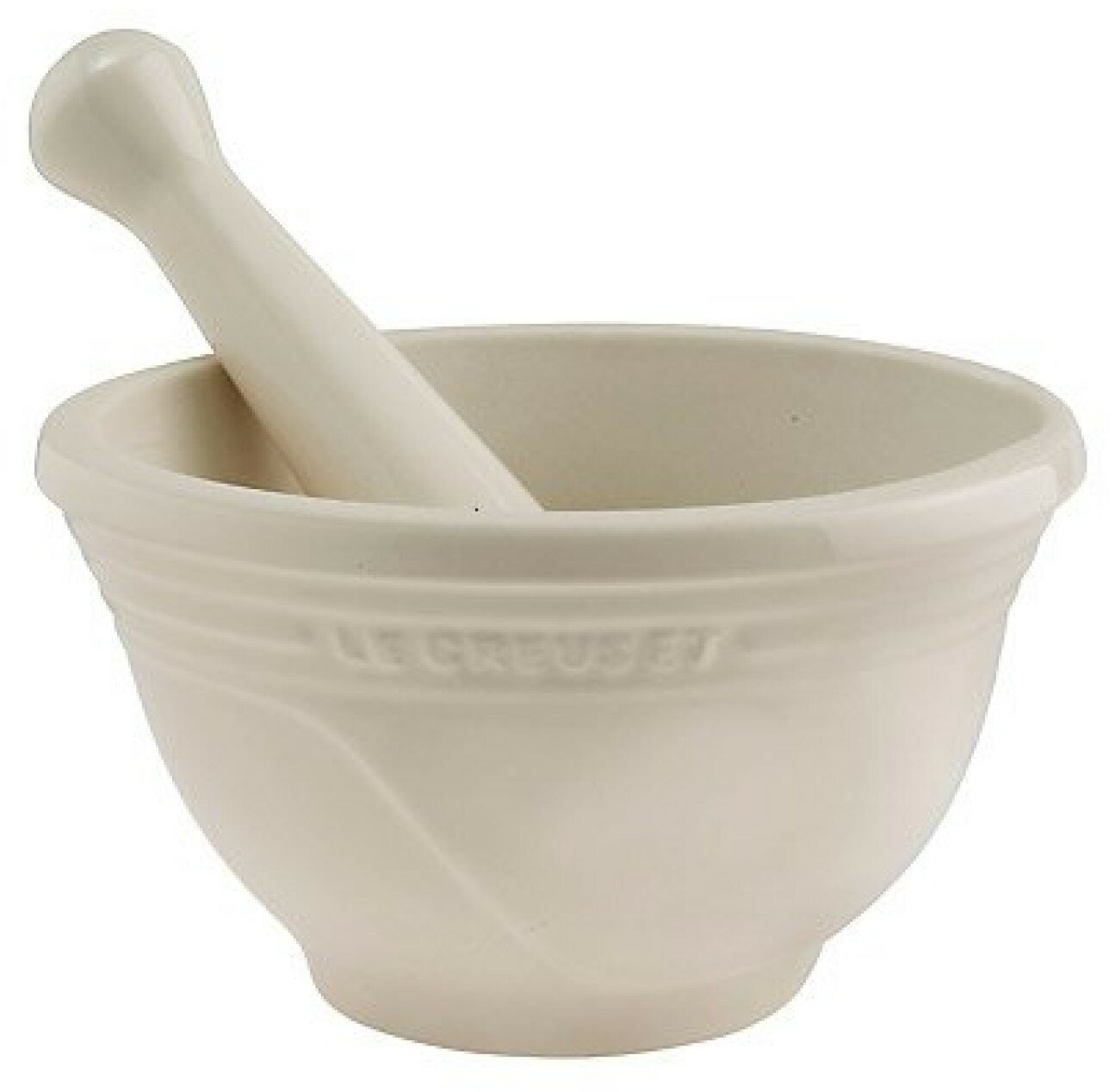 Ступка с пестиком 300 мл Крем, Le Creuset, 91003400810000, Керамика