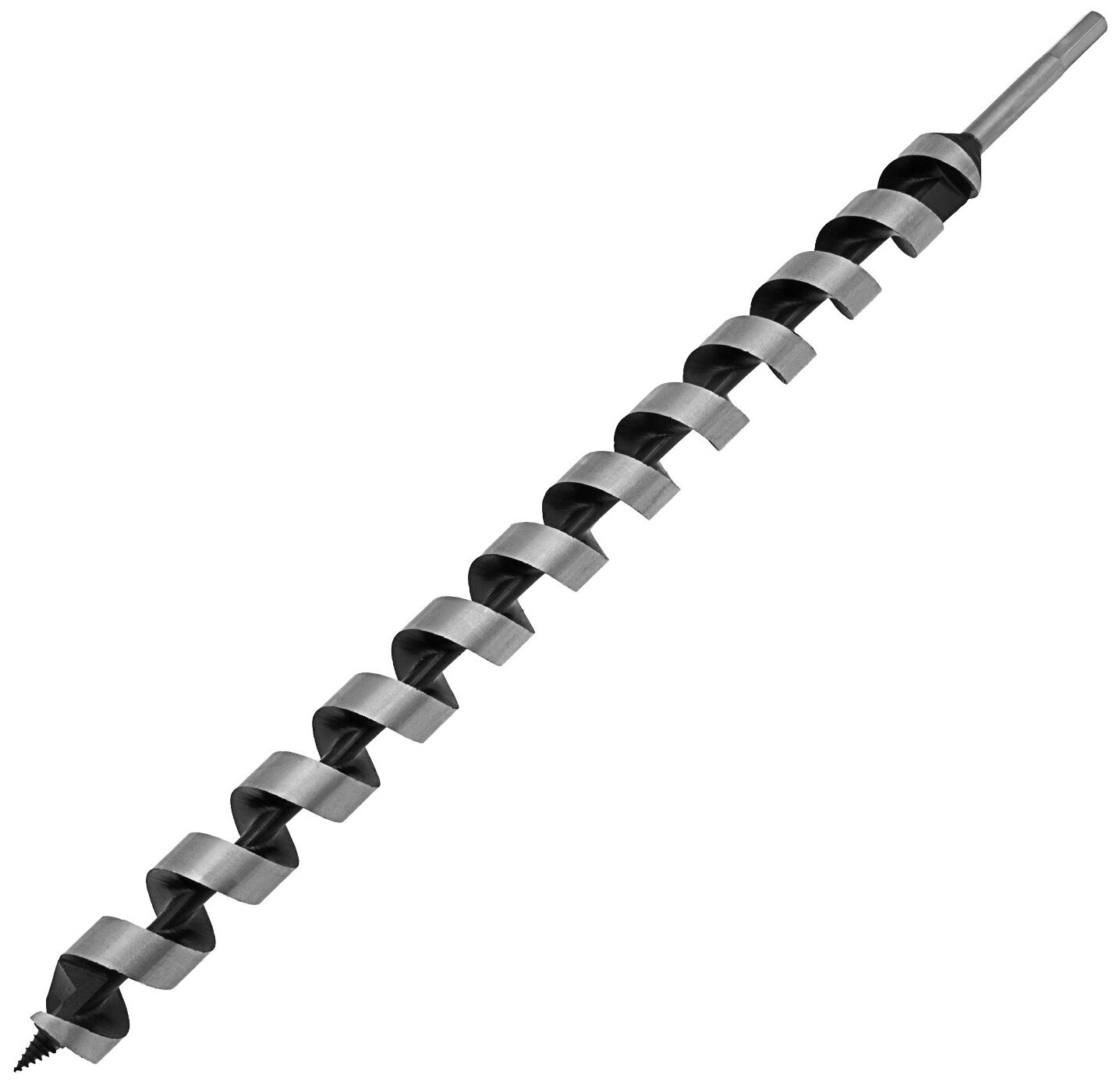 Сверло по дереву шнековое Matrix, 35 х 600 мм, 6-гранный хвостовик, закаленная инструментальная сталь, 70185