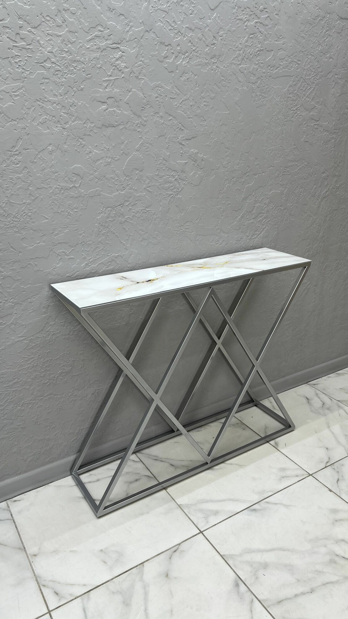 Консольный столик в прихожую, консольный столик в спальню, туалетный столик, консоль, Д110см х Ш30см х В90см