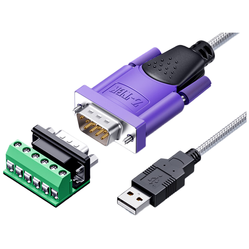 Кабель Z-TEK USB к RS485/RS422 последовательный 3 м двойная экранировка преобразователь для COM портов Модель：USB к
