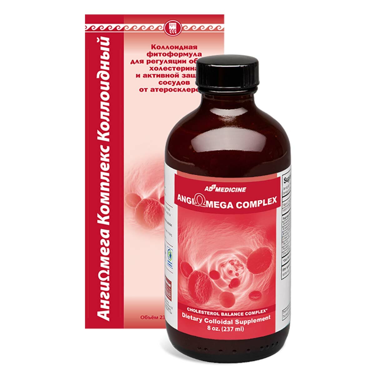 АнгиОмега Комплекс при атеросклерозе, 235 мл