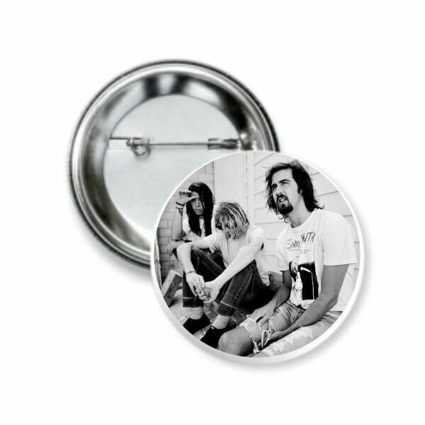 Значок закатной Nirvana, Нирвана № 6