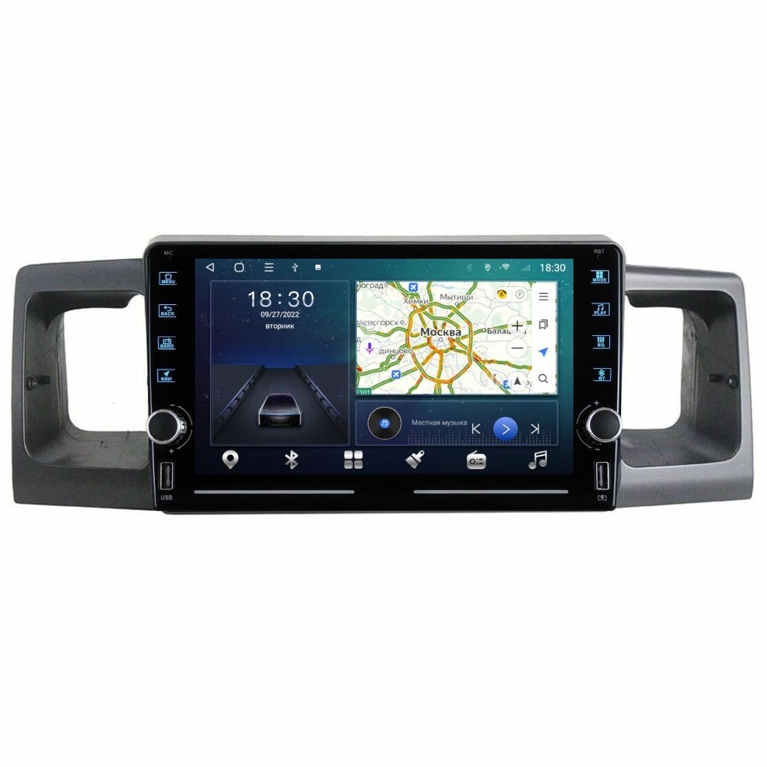 Магнитола R320 Toyota Corolla 2000-2007 E120 с правым с Android 13 - 8 ядер - 3+32Gb - CarPlay - 4G(Sim)