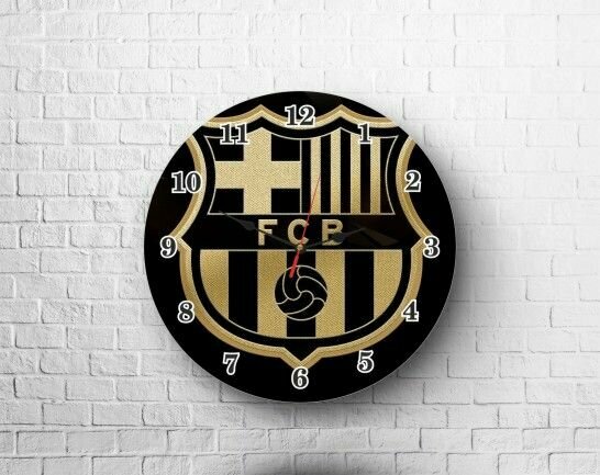 Часы настенные GOODbrelok круглые 20 см Барселона, Barcelona - 0005