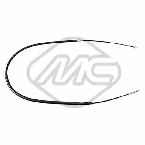 Тросик, cтояночный тормоз Metalcaucho 80122 для Volkswagen Golf (1991-2002), Volkswagen Vento (1991-1998)