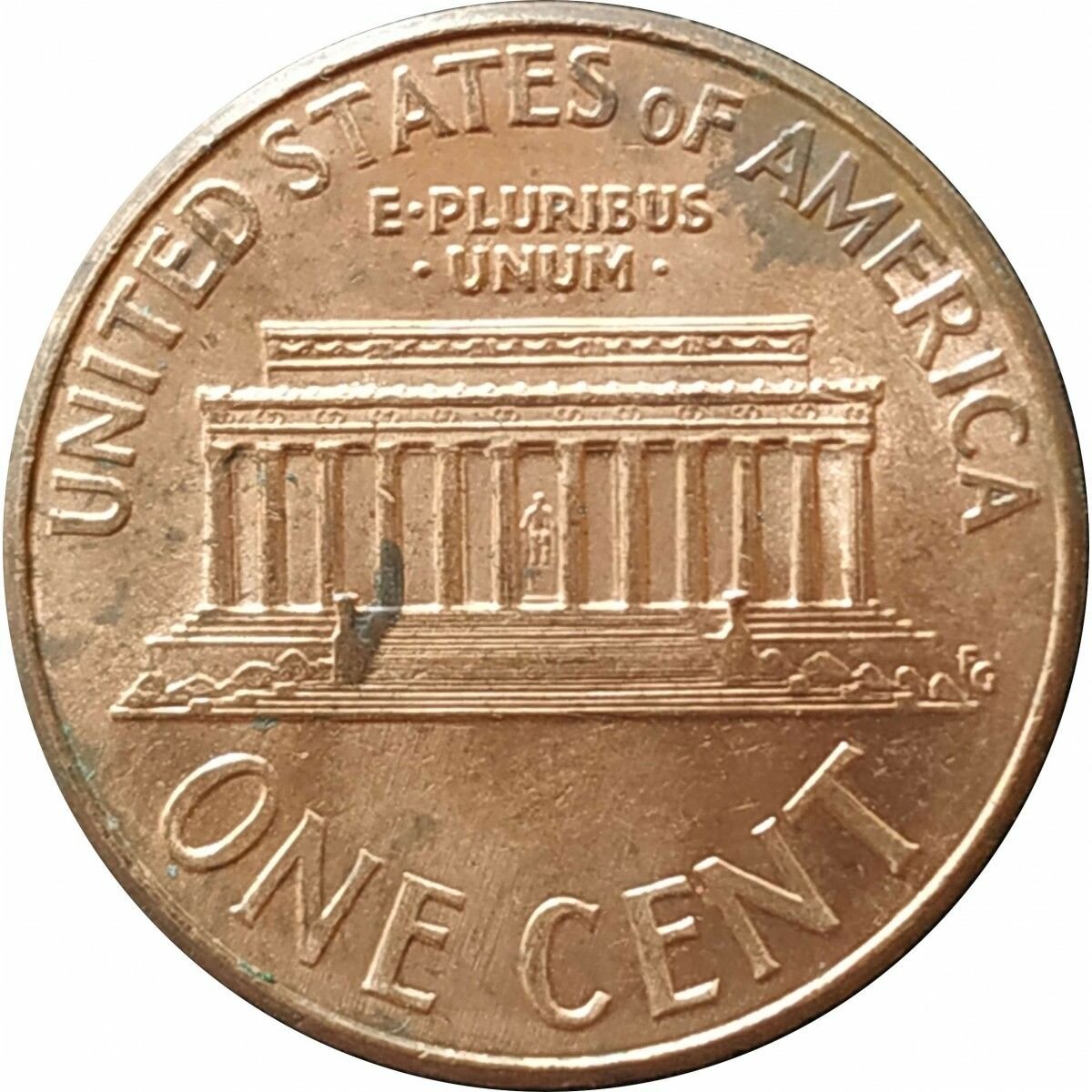 1 цент 2006 США D из оборота