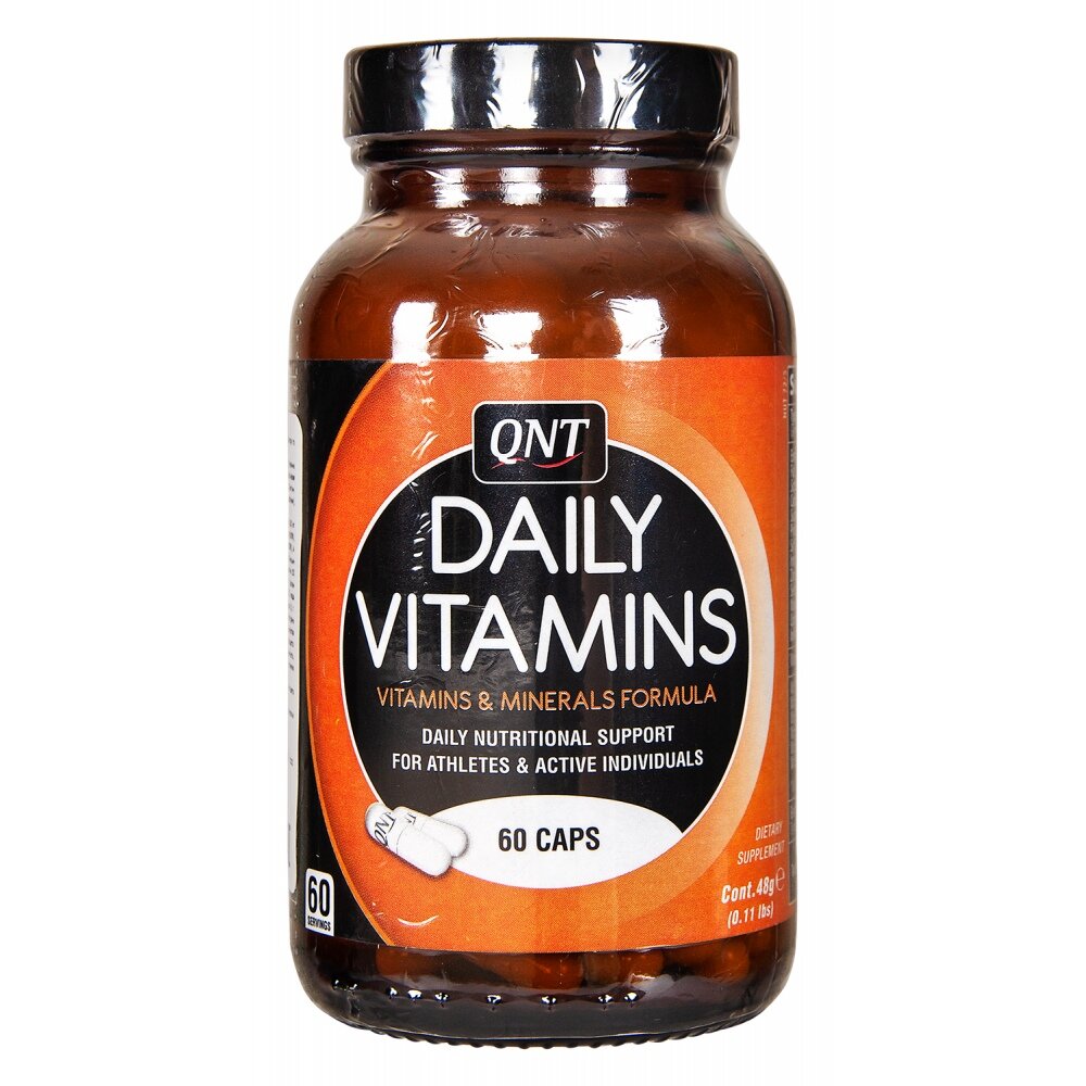 QNT Daily Vitamins, 60 капсул