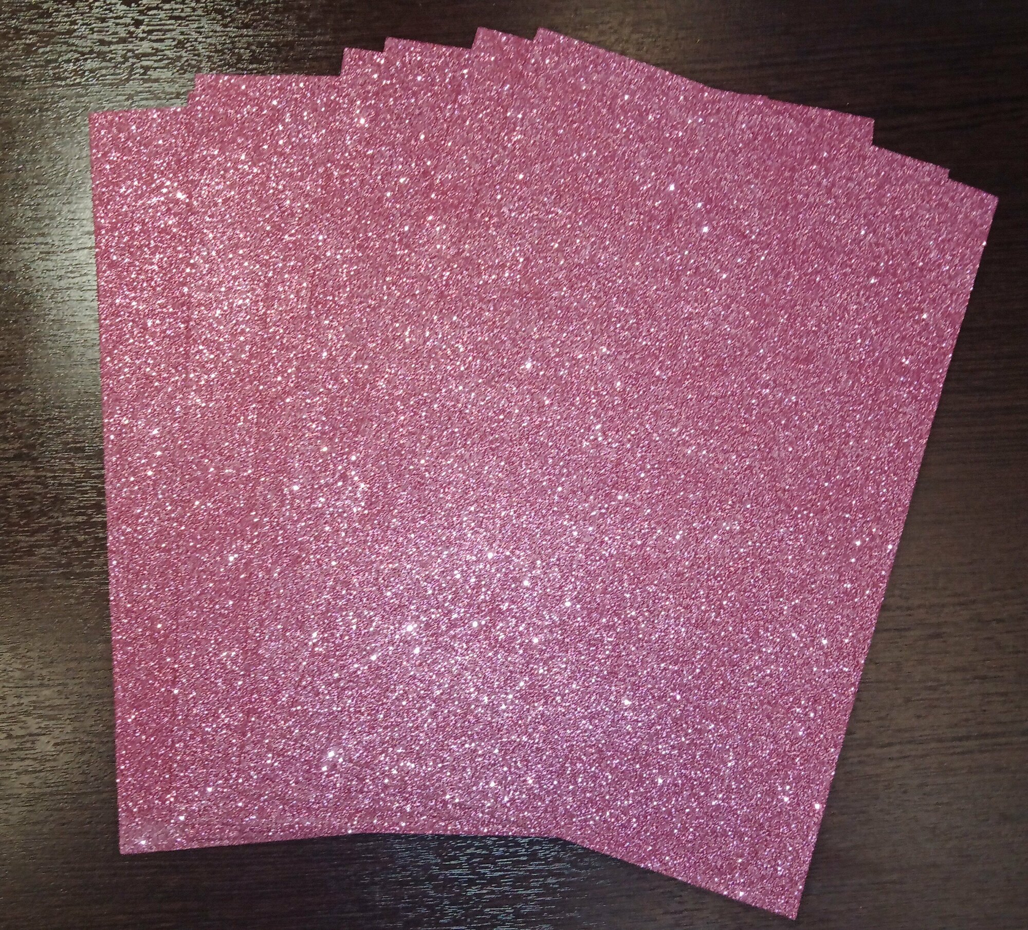 Фоамиран 20х30, 2мм, 10 листов, светло-розовый