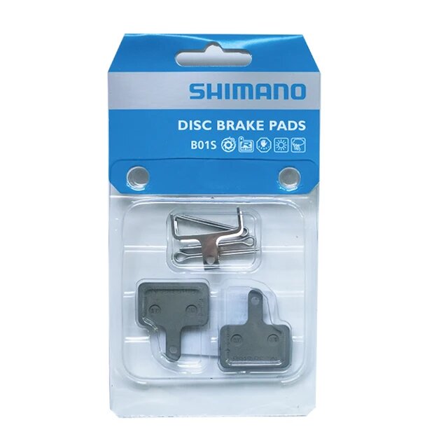 Shimano B01S полимерные колодки для дисковых тормозов Белый, 1 set box