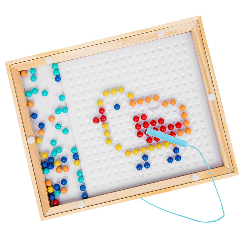 2026 Новейшая детская магнитная головоломка, магнитная игрушка для детей 3-6 лет, обучающая тренировка мышления, детский сад, маленький класс, средний класс, доска для рисования