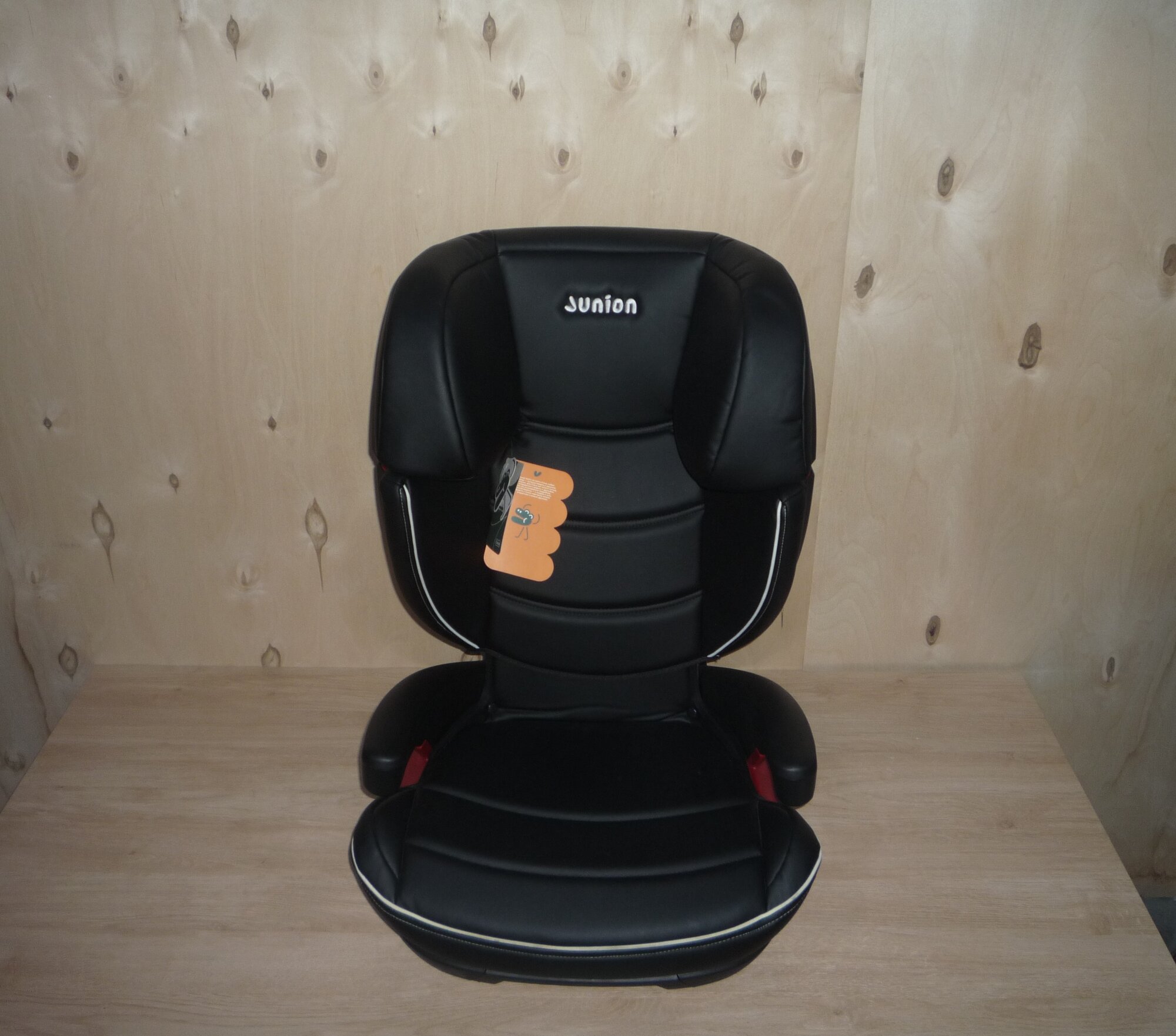 Автокресло JUNION Croco BS09-T/BL группа 2/3 (15-36 кг), Isofix, чёрный