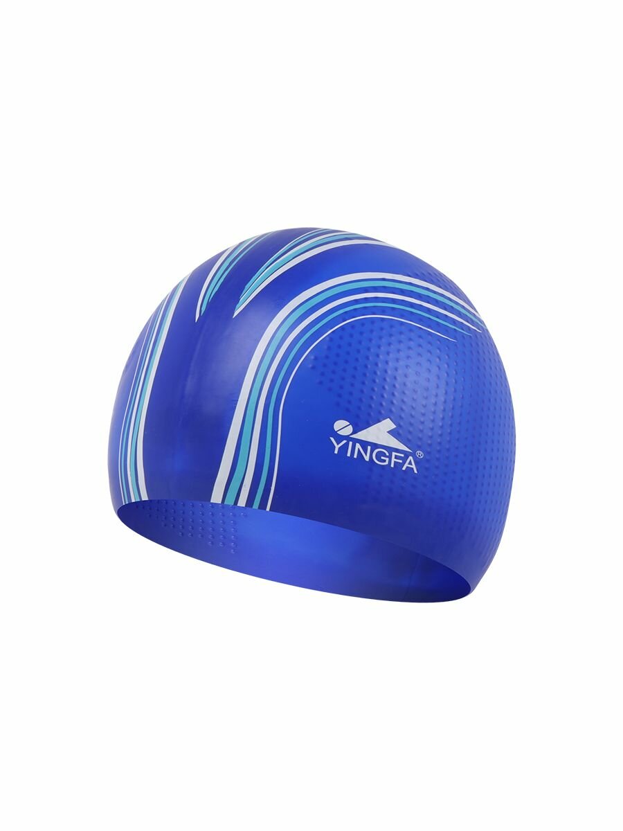 Шапочка для плавания Yingfa Silicone Print Dot Cap