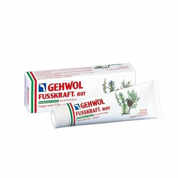 GEHWOL, FUSSKRAFT ROT Красный бальзам Геволь для сухой кожи, 75 мл