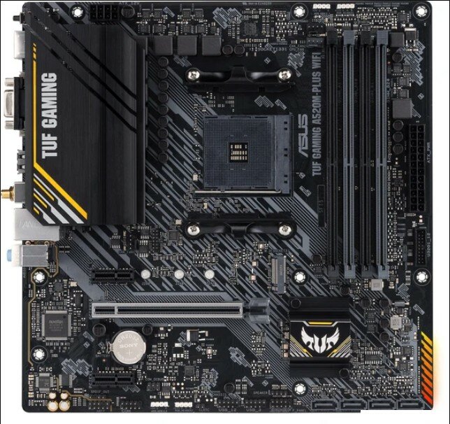 Материнская плата Asus TUF GAMING A520M-PLUS WIFI