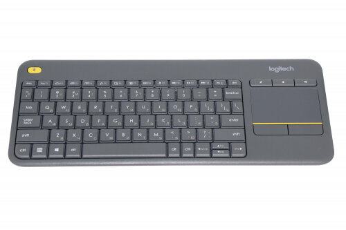 Клавиатура Logitech Wireless Touch Keyboard K400 Plus Black (920-007173)