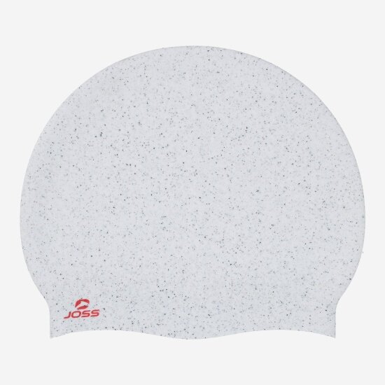 Шапочка для плавания Joss 113436-W2 силиконовая белый, размер one size