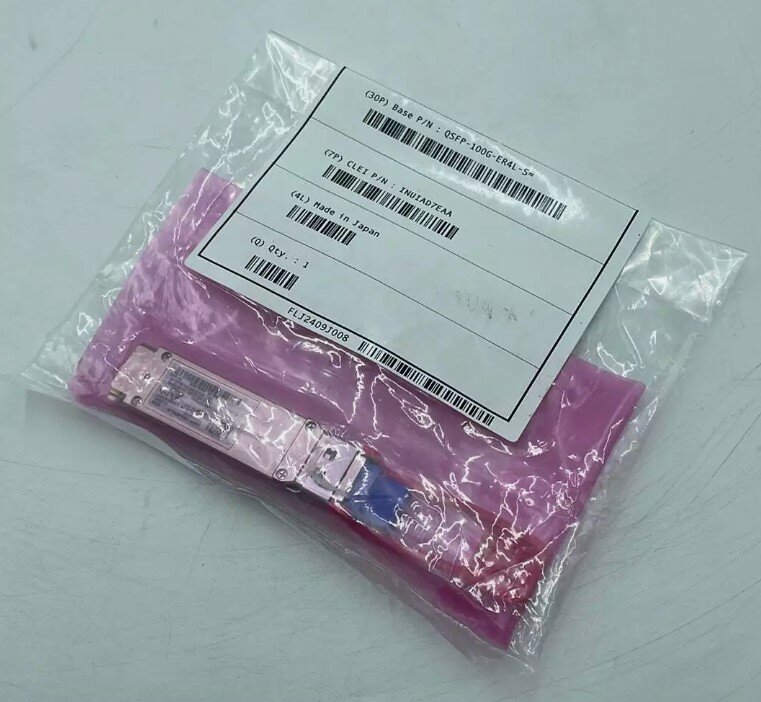 Модуль CISCO QSFP-100G-ER4L-S 100GBASE QSFP Transceiver, 40KM reach over SMF, Duplex LC
