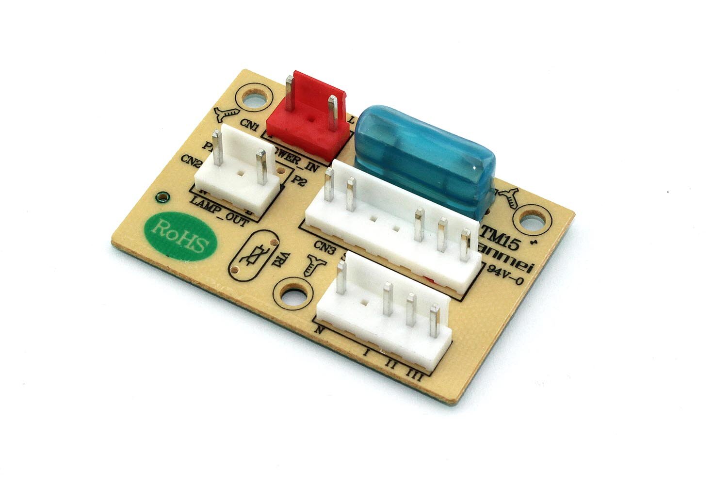 Переходная плата с предохранителем для вытяжек Krona B60-TY05-235-XX