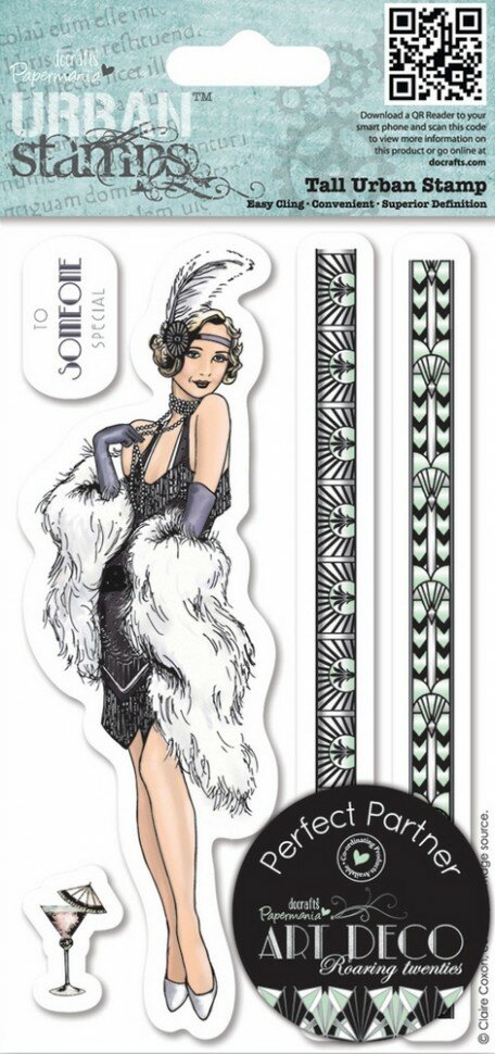 Docrafts PMA907184 Набор штампов "Вертушка", 5 шт