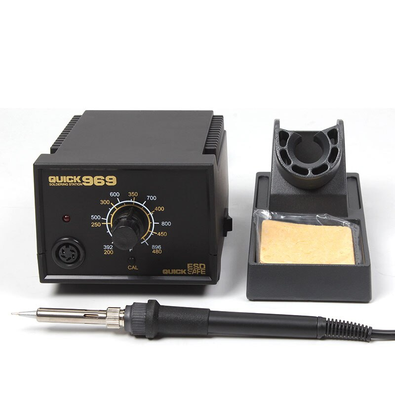 Паяльная станция Quick 969 ESD, 60 Вт