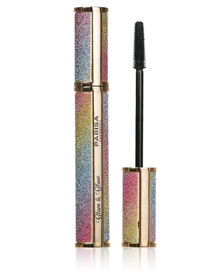 Parisa Glam&glow Тушь для ресниц 3в1 с эффектом накладных ресниц 8 мл. черная (747712)
