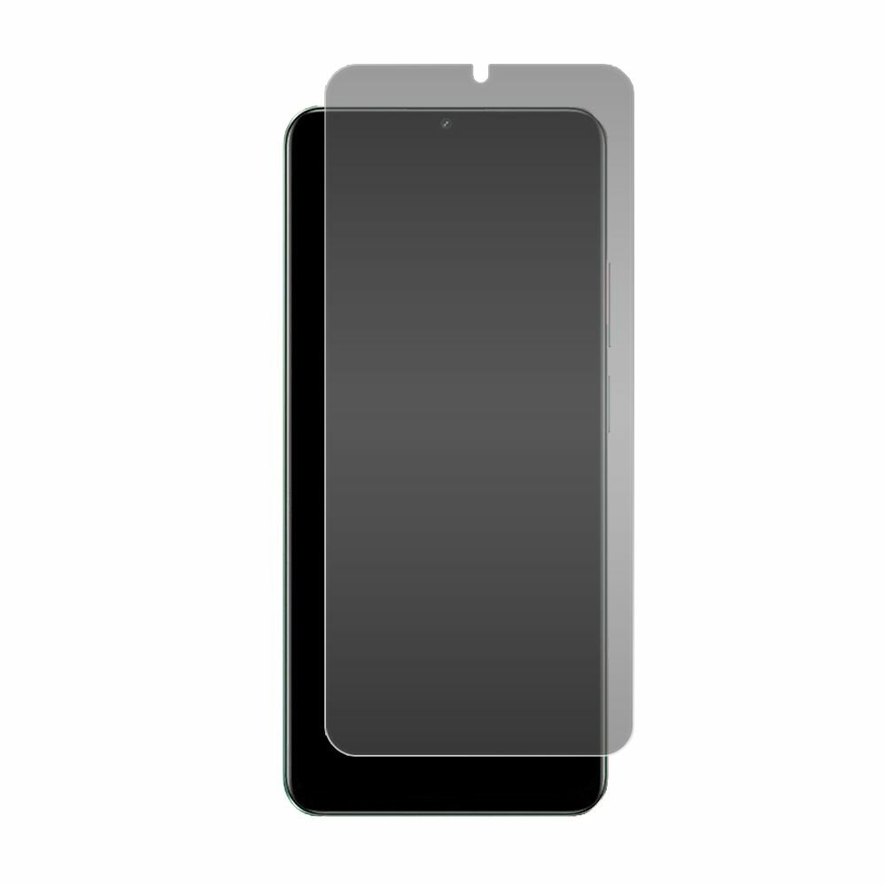 Стекло защитное гибридное Антишпион Krutoff для Realme C61