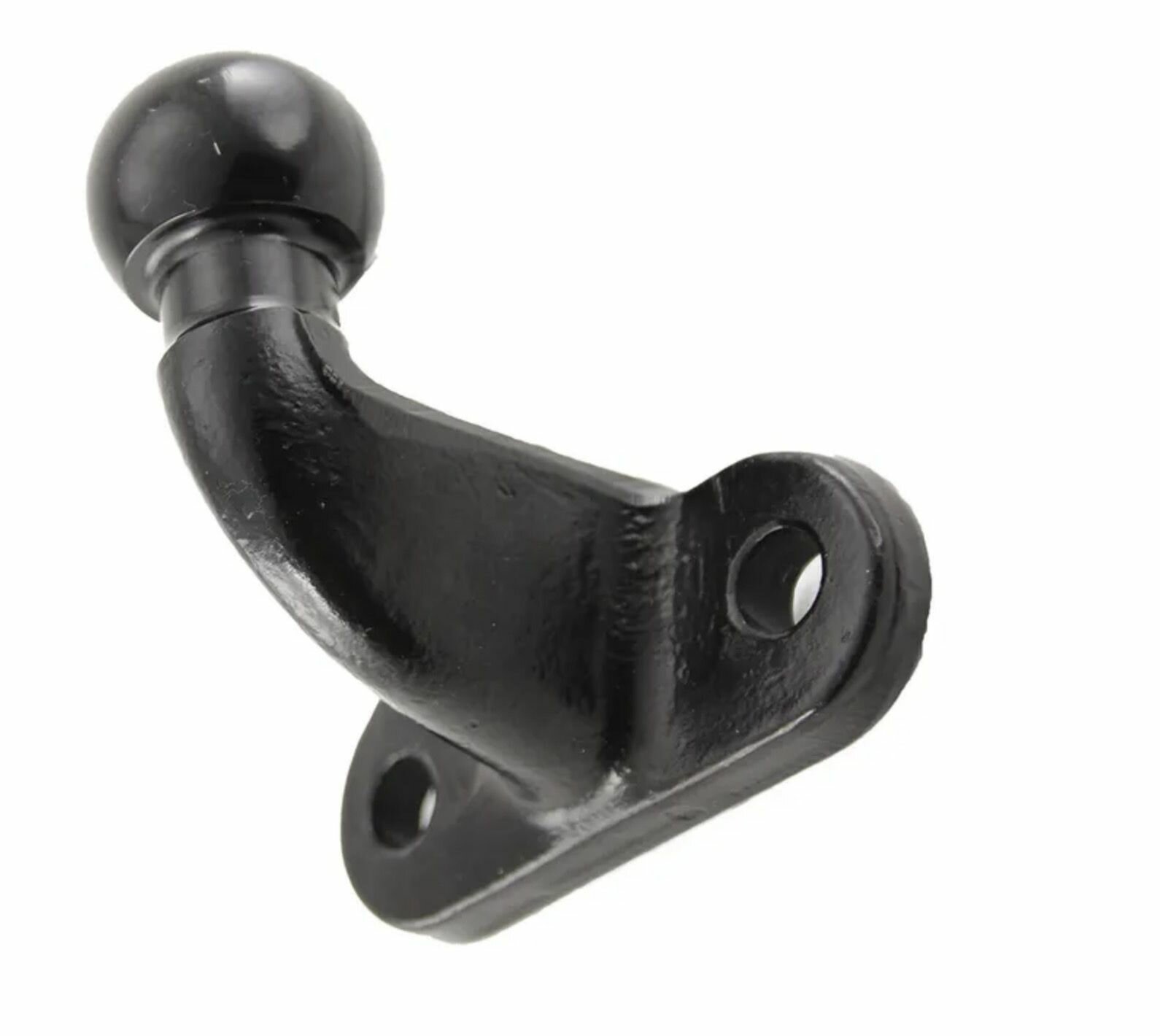 Шар для фаркопа, кованный, черный. Под 2-а отверстия - расстояние 90мм. Нагрузка: 7700 LBS / 3492 кг, диаметр шара: 50 мм)