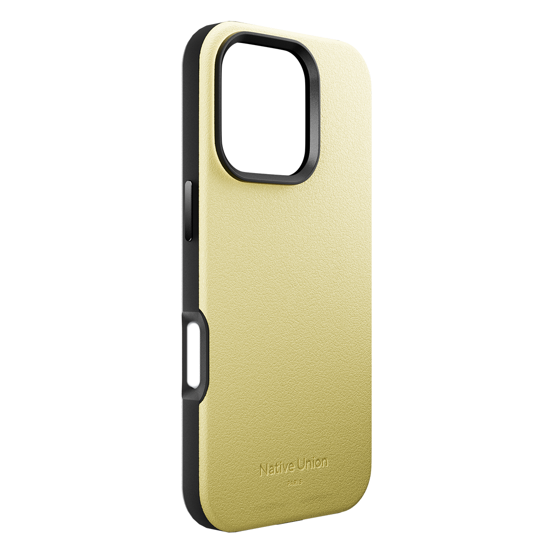 Чехол на iPhone 16 Pro Native Union ACTIVE CASE, цвет: лимон