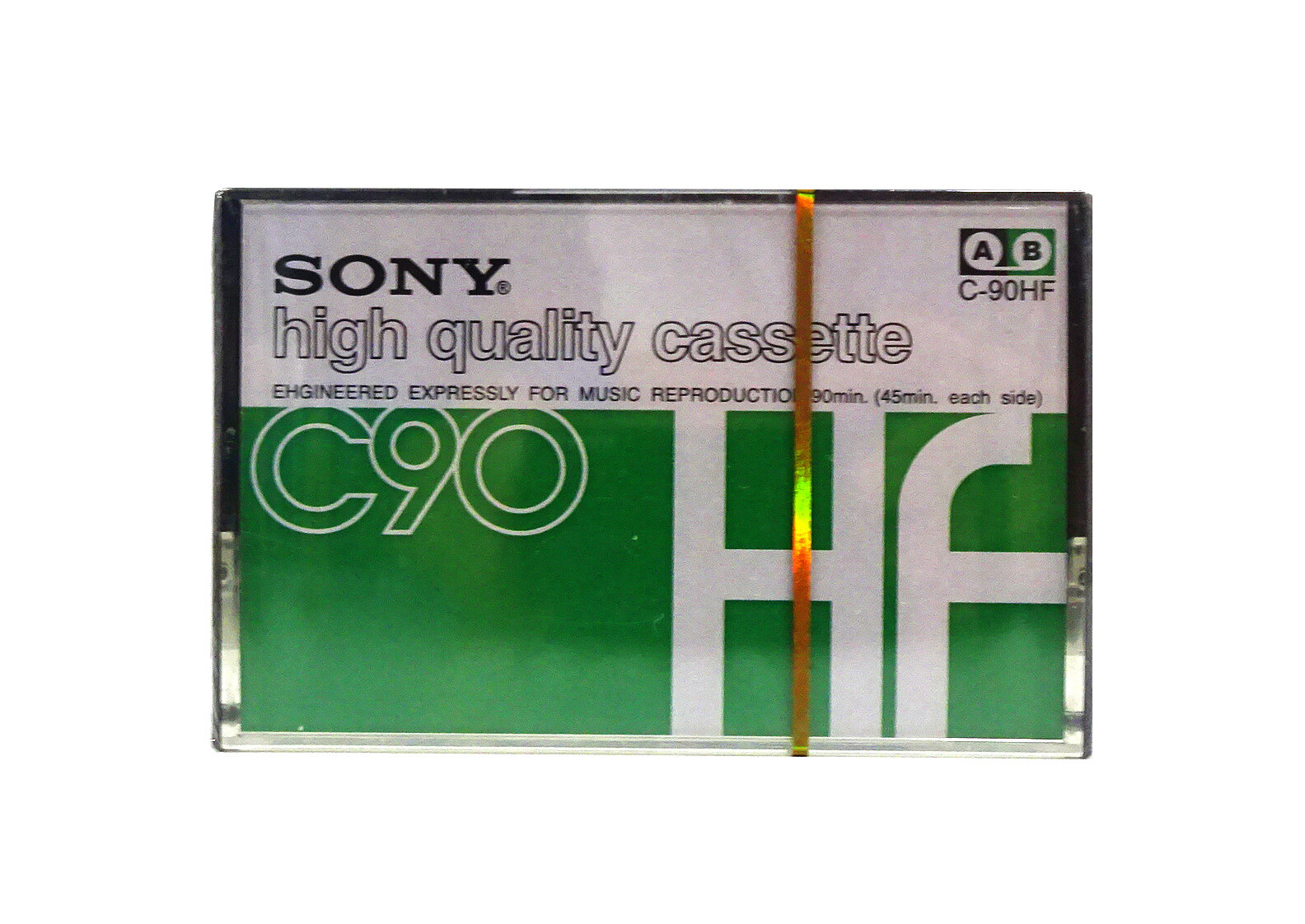 Аудиокассета SONY C90 HF