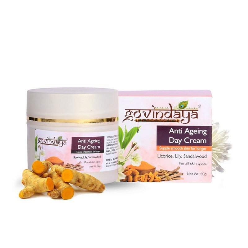 Крем антивозрастной Говиндая (Anti Ageing cream Govindaya), 50 грамм