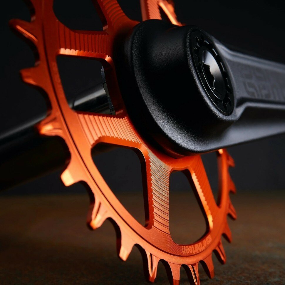 Звезда E Thirteen Helix R Guidering Direct Mount 30T Flip Flop 11/12s Naranja (CR4HRA-113)
