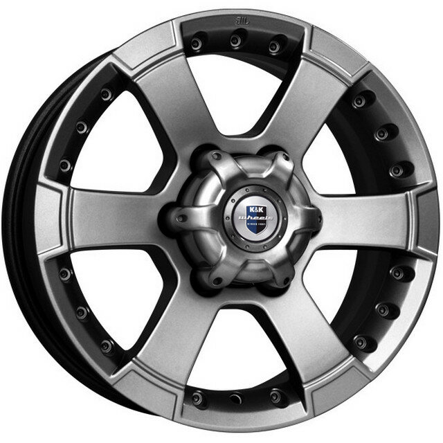 Колесный диск Кик М56 (КС593) 7x16/6x139.7 D107.1 ET22 дарк платинум